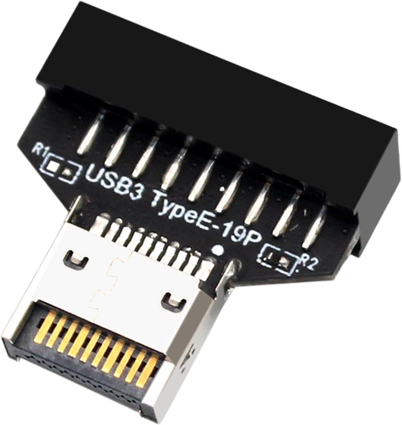 PC Panel Connector - USB 3.2 19 Pin Panel Adapter | Desktop PC ...
