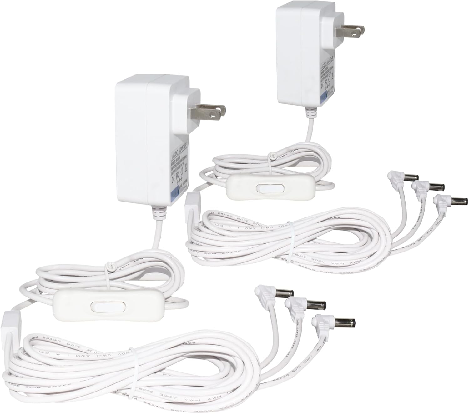 Amazon.com: 4.5v Lemax Power Adapter with 3 Output Jacks Compatible ...