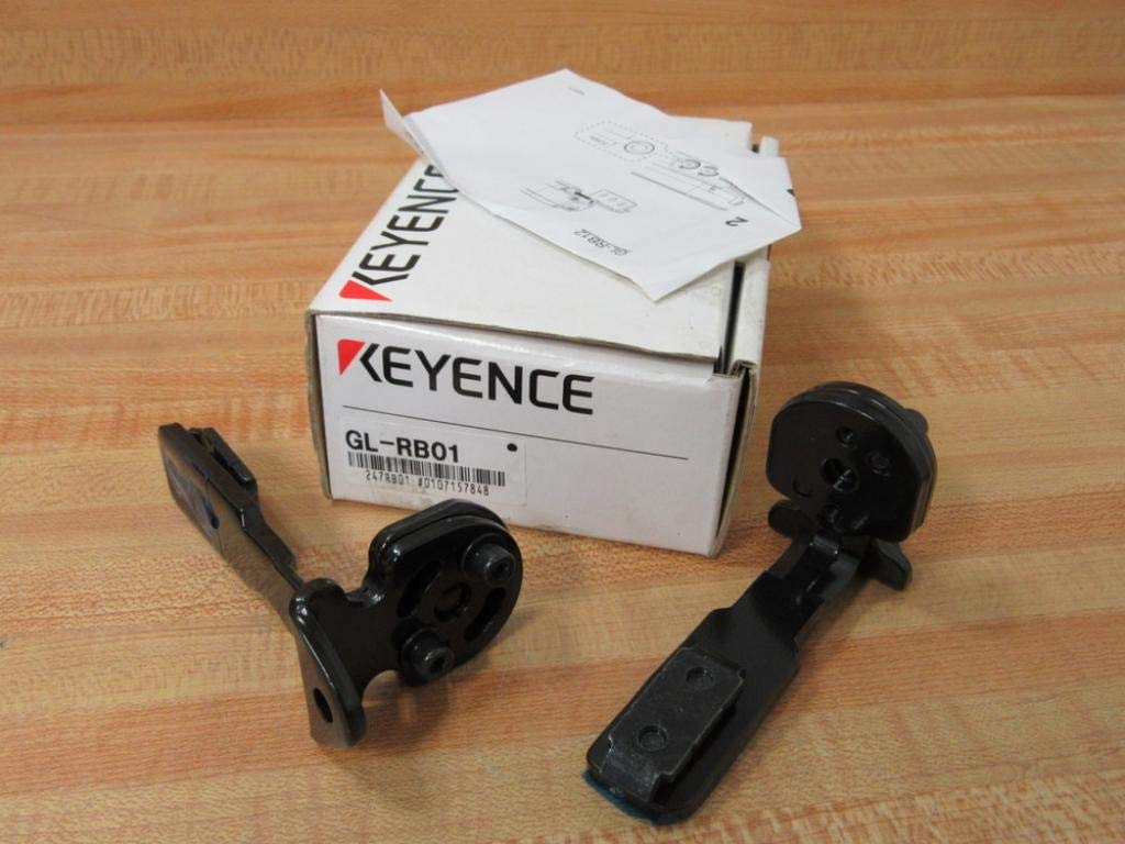 Amazon.com: Keyence GL-RB01 Light Curtain Mounting Bracket GLRB01 (Pack ...