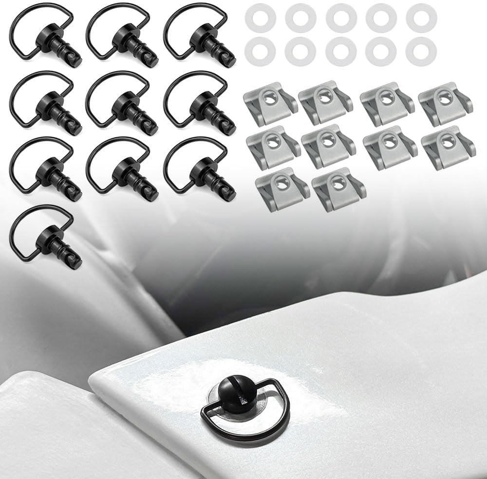 Amazon.com: REARACE 1/4 Turn Quick Release Fasteners, 10 Pack ...
