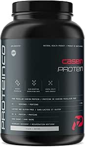 ProteinCo | 100% Casein Protein Micellar | Slow Digesting | Overnight ...