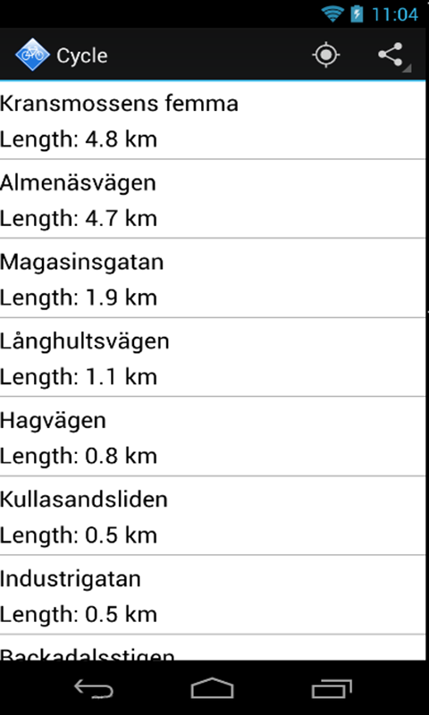 Cycle Maps - App on Amazon Appstore