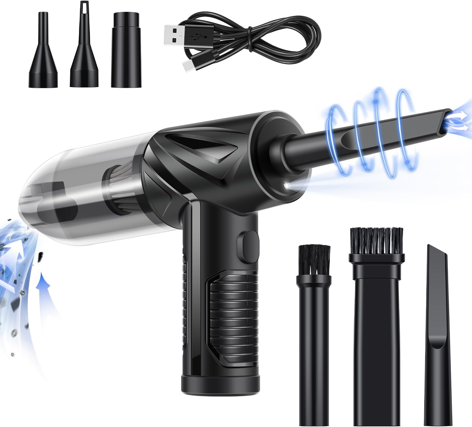 Amazon.com: Opinta 3 in 1 Compressed Air Duster/Pump & Wireless Vacuum ...
