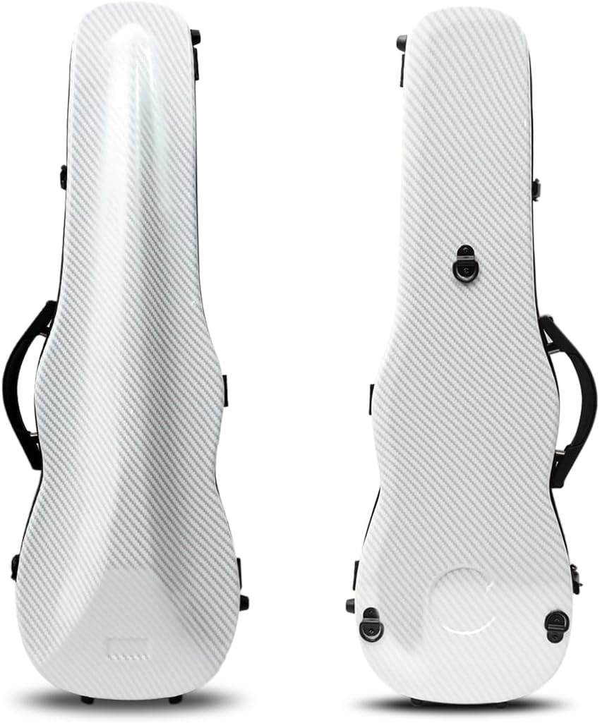 Amazon.com: Hard Violin Case 4/4 Full Size Carbon Fiber Violin Box with ...