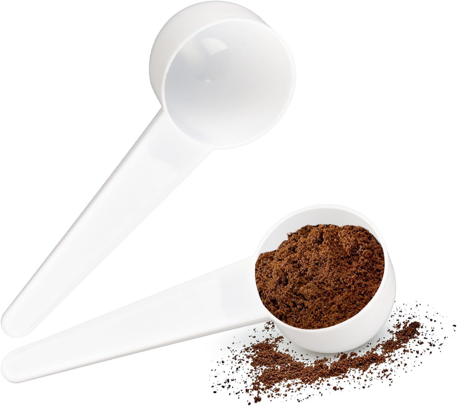 IBEIKE 20ml Plastic Measuring Spoons - 2 Packs Reusable Short Handle ...