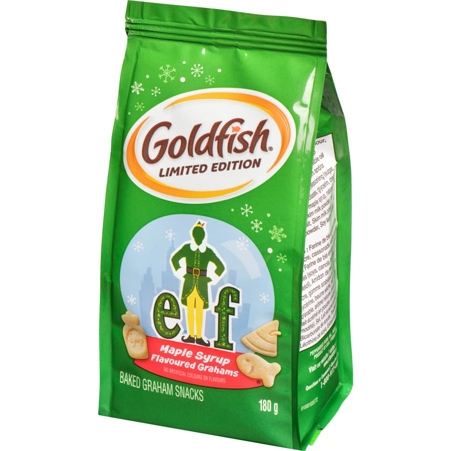 Goldfish Elf Maple Syrup Flavored Graham Crackers – Limited Edition ...
