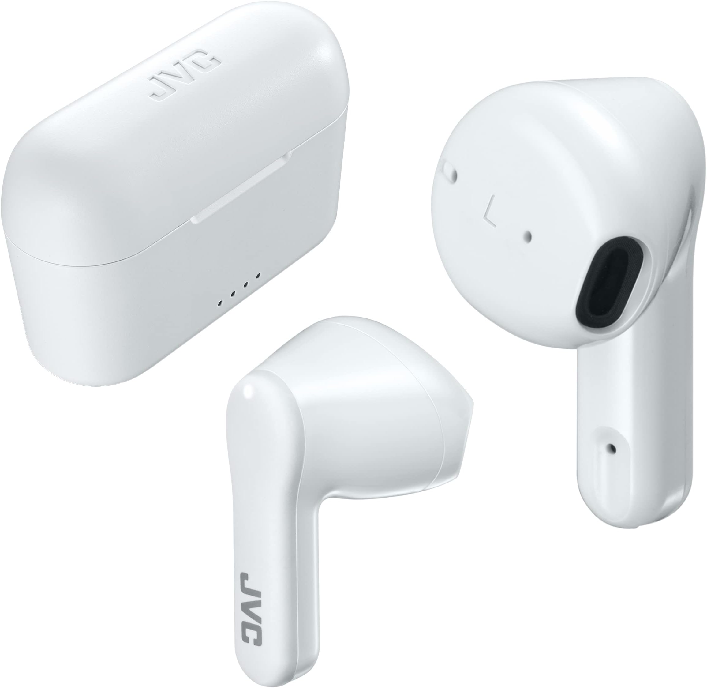 JVC Earbuds HA-A3T Headphones, HAA-3TWU (Wireless In-Ear White): Amazon ...