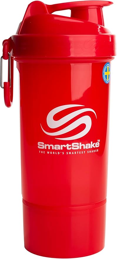 Smartshake O2GO ONE Plastic Protein Shaker Bottle 800 ml | 27 oz ...