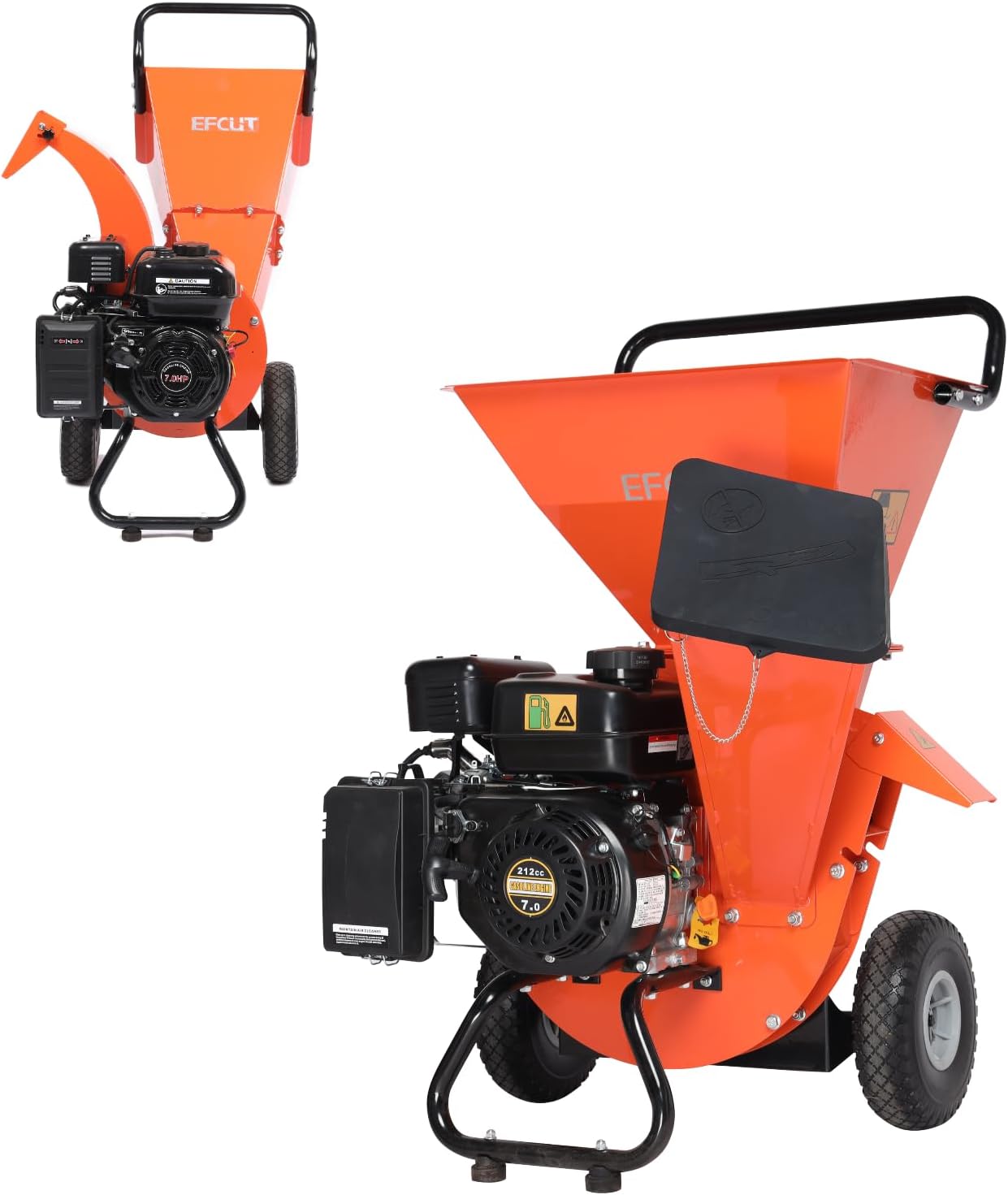 Amazon.com : EFCUT C30 LITE Wood Chipper 15:1 Reduction Ratio 3-in-1 ...