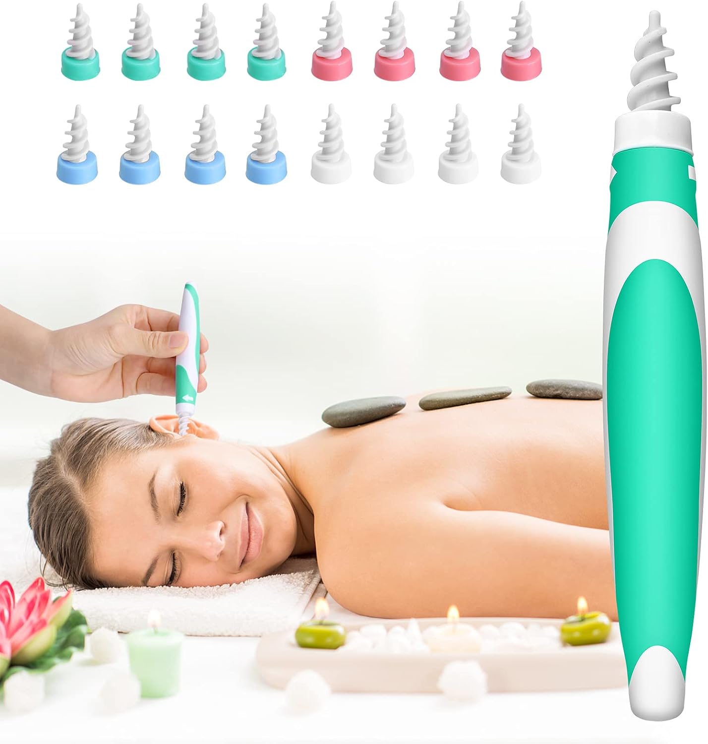 AIZHU Limpiador de Oídos, Herramientas de Limpieza para Orejas, Kits ...