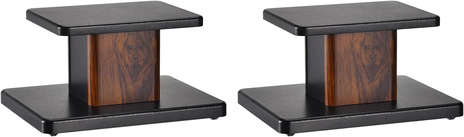 Amazon.com: MECCANIXITY Wood Speaker Stands, 2 Pack 5.9 Inch (15cm ...