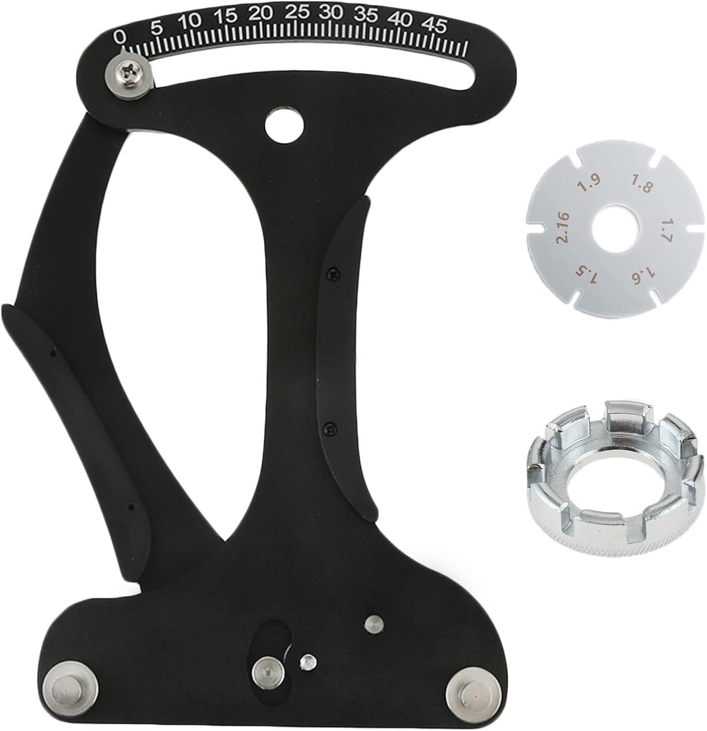 Amazon.com: PETCHOR Spoke Tension Meter Tool Bike Indicator Meter ...