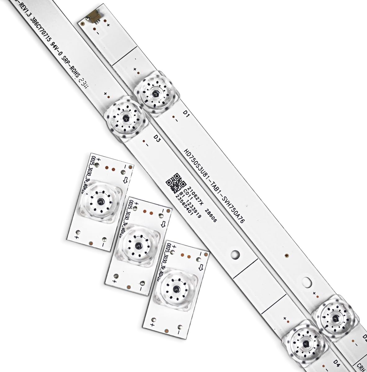 Amazon.com: GuuYebe 75R6E3 SVH750A76 75H6570G 75H6510G Led Backlight Strip Replacement Part Lamp ...