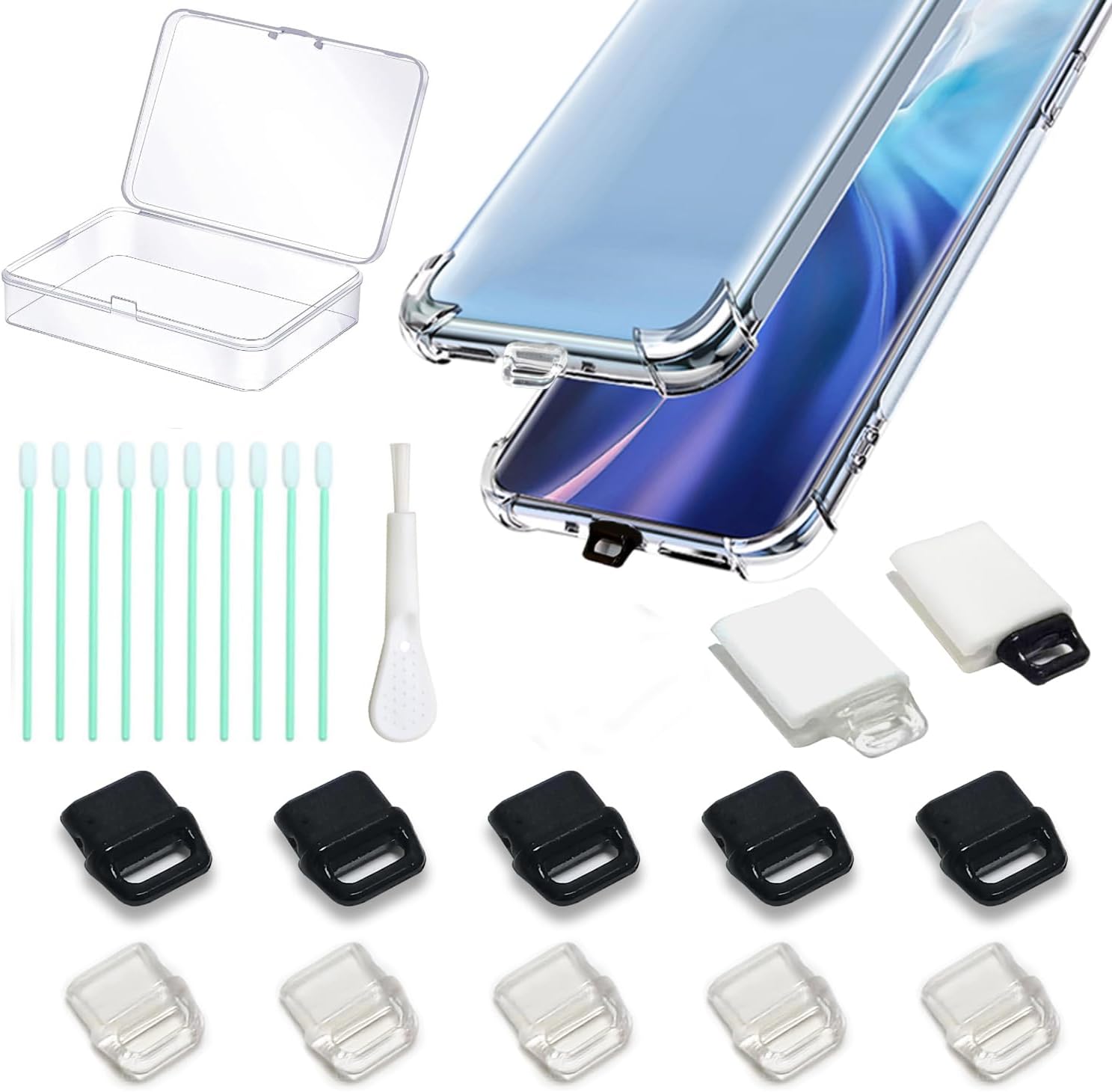 Amazon.com: 10 Pack, USB C Dust Plug, Easy to Grip USB-C Plug Cover ...