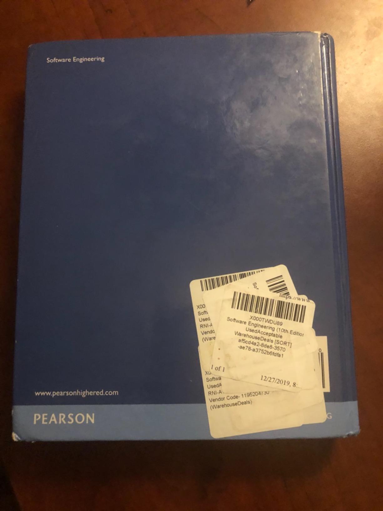 Software Engineering (10th Edition): 9780133943238: Amazon.com: Books