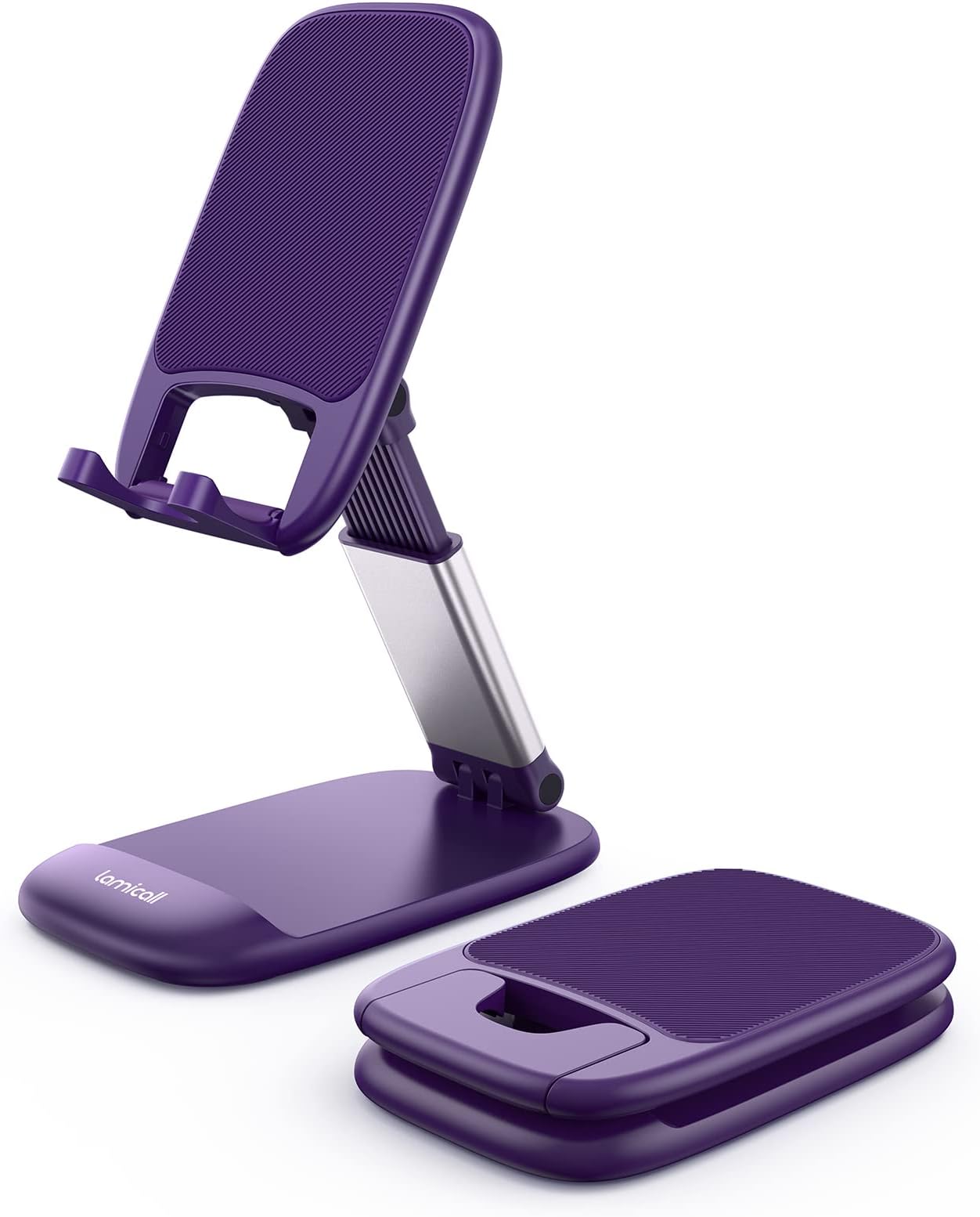 Amazon.com: Lamicall Purple Phone Stand for Desk - Dark Purple Cell ...