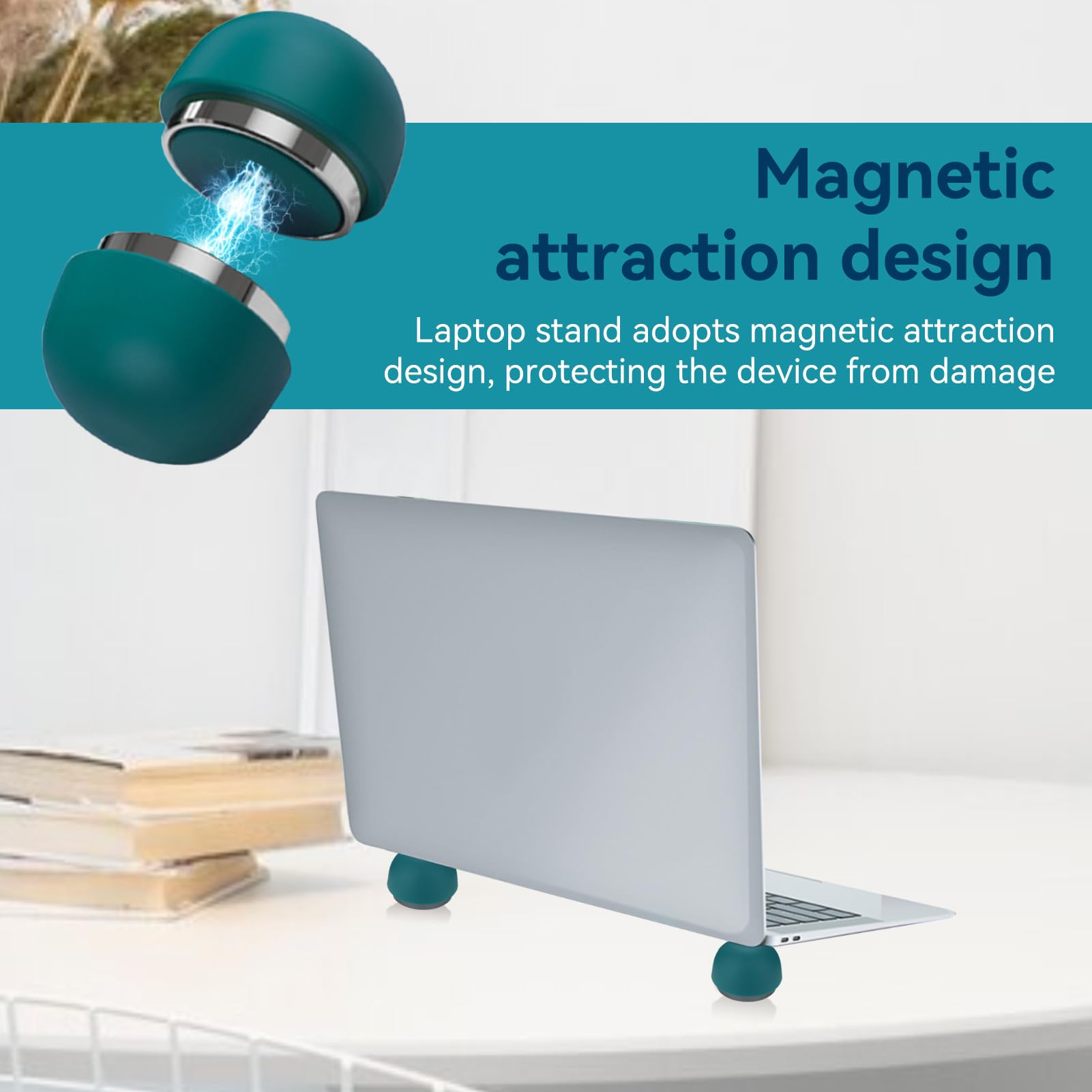 Snapklik.com : Laptop Cooling Stand, Mushroom Shaped Ergonomic Laptop ...