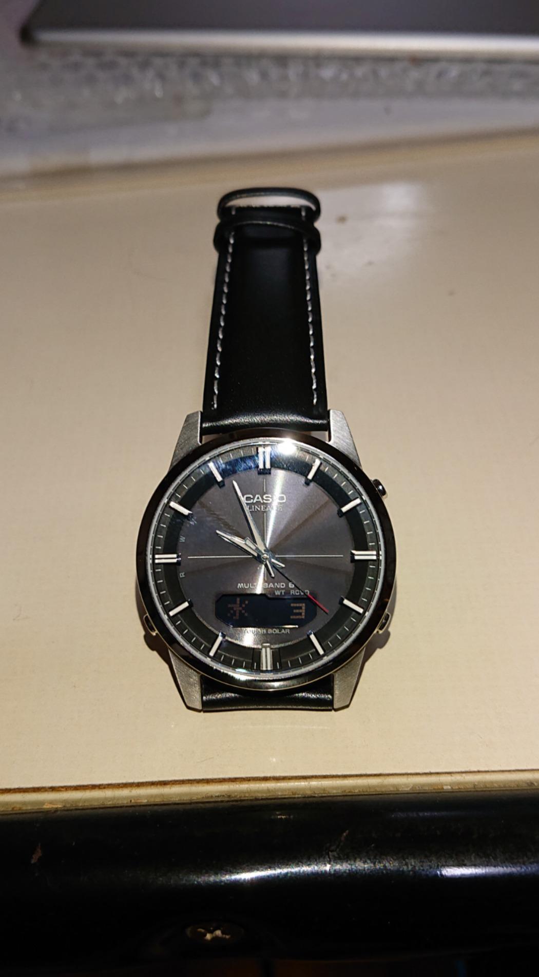 Amazon.co.jp: [CASIO] LINEAGE Solar Multiband 6 Men's Watch LCW-M170D ...