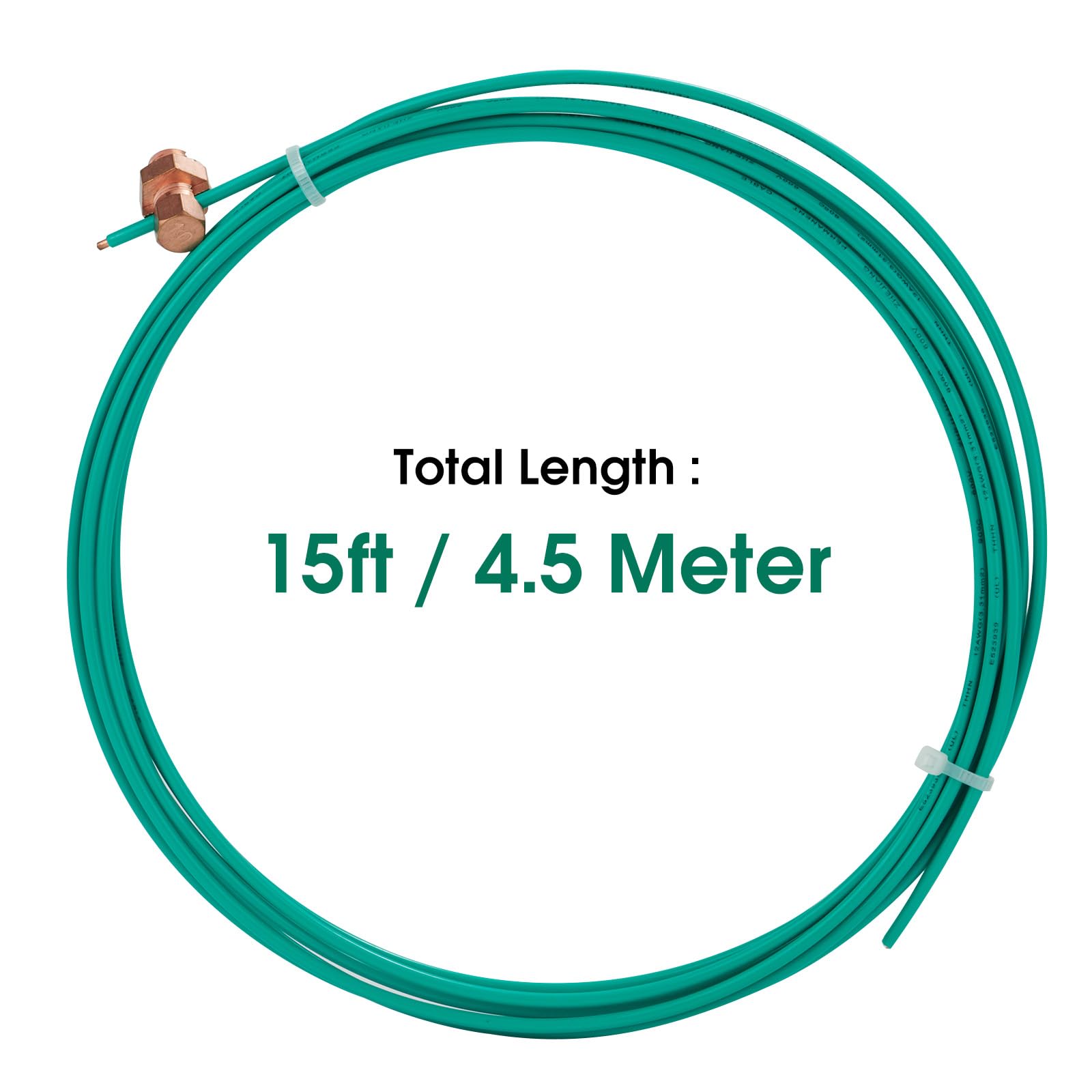 Snapklik.com : UL Listed Solid Pure Copper Grounding Cable, 12 AWG ...