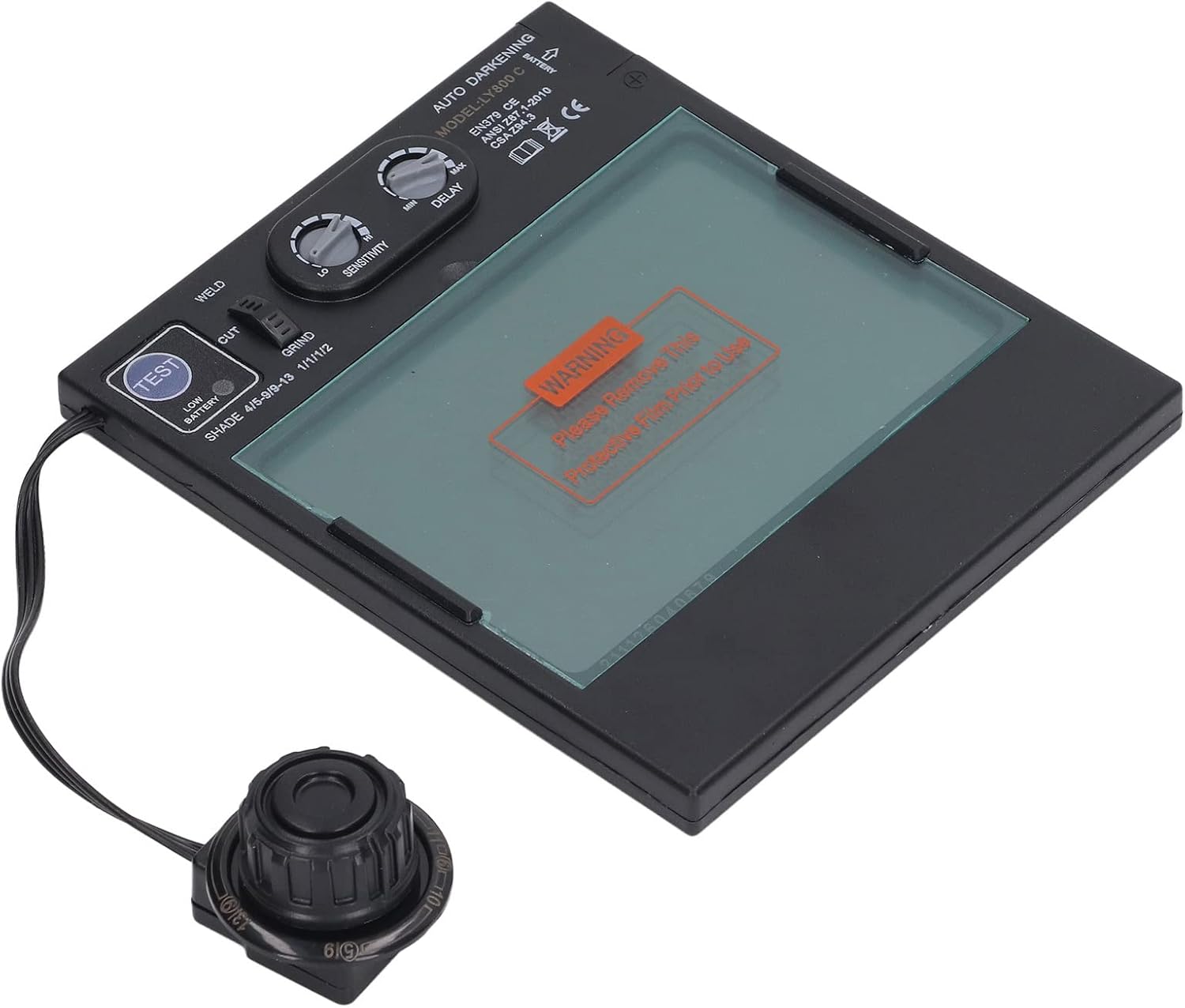 Welding Helmet Lens Automatic Darkening Lens Large Screen Welding Lens ...