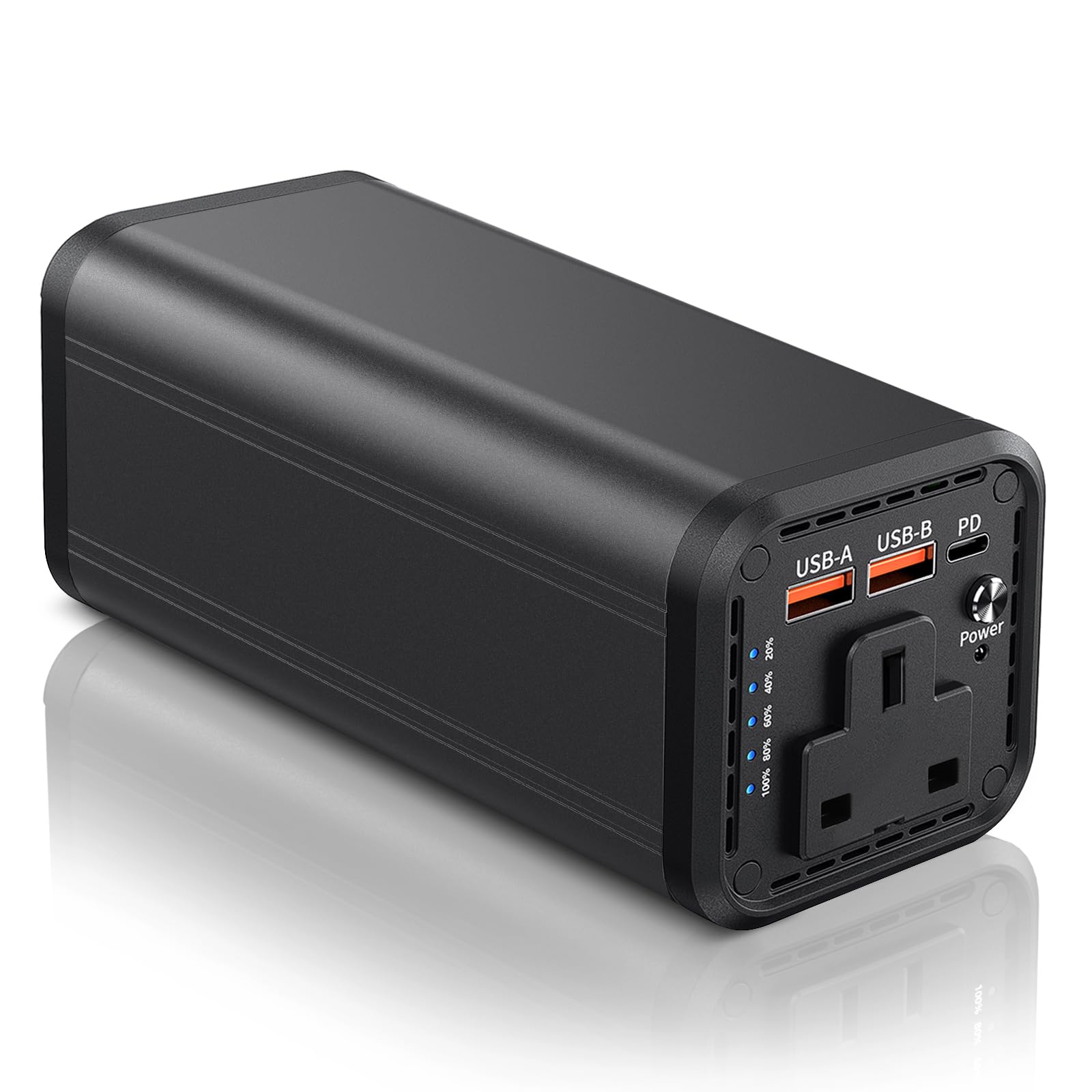 Portable Laptop Power Bank, Universal 98Wh/27000mAh 100W AC Outlet with ...