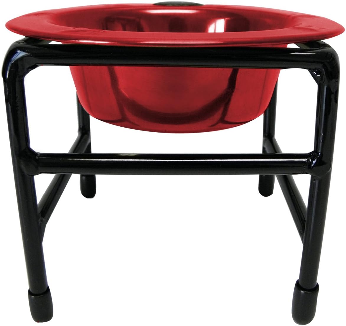 Platinum Pets Single Cubed Cat Diner Stand, 6-Ounce, Red : Amazon.co.uk ...