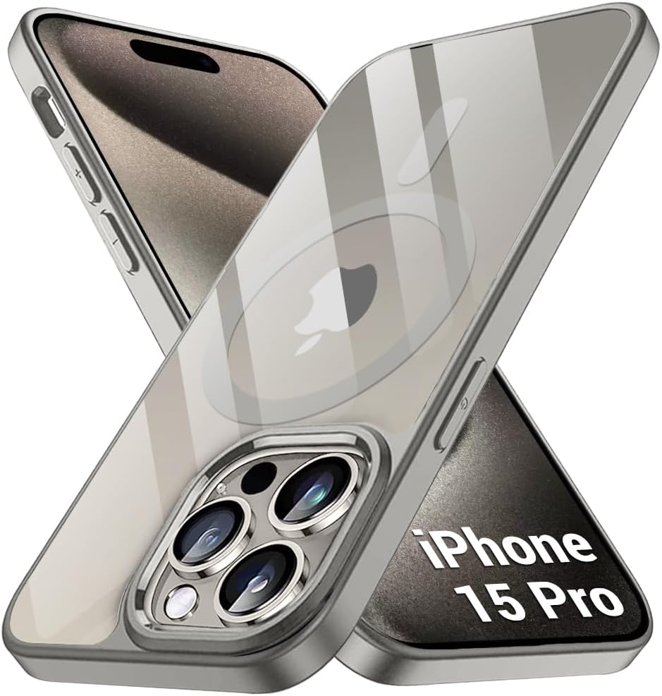 TheGiftKart Ultra-Hybrid Back Cover Case for iPhone 15 Pro Compatible ...