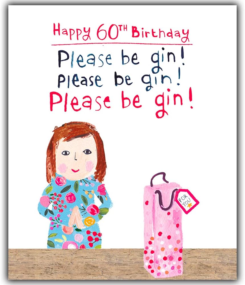 Funny 60th Birthday Card for Women, Her, Friends, Sister : Amazon.co.uk ...