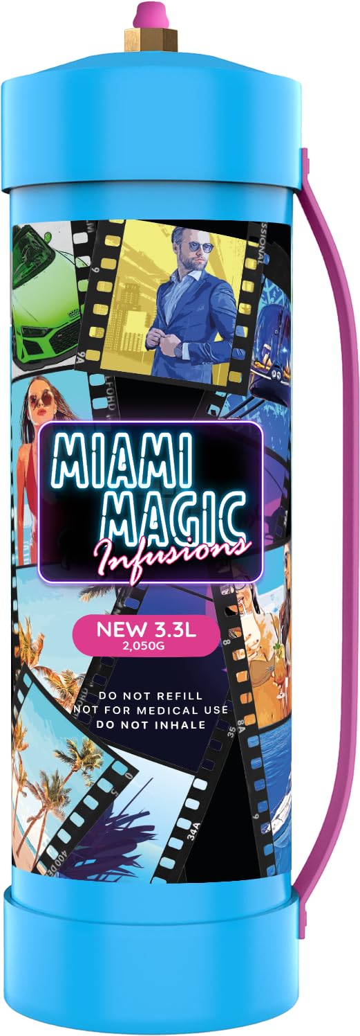 Amazon.com: Miami Magic N20 Canisters for Whipped Cream Charger, High ...