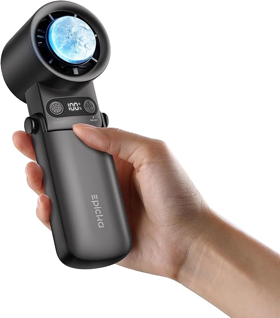 Amazon.com: EPICKA Portable Handheld Fan with Ice Cooler - 25H Runtime ...