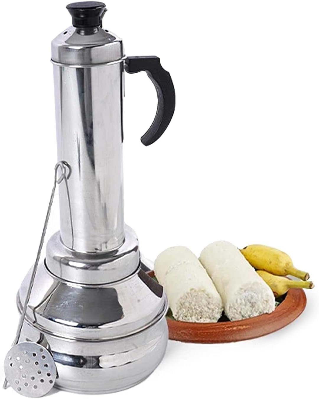 Stainless Steel Puttu Maker 1.3 Liter Combo with Philippines | Ubuy