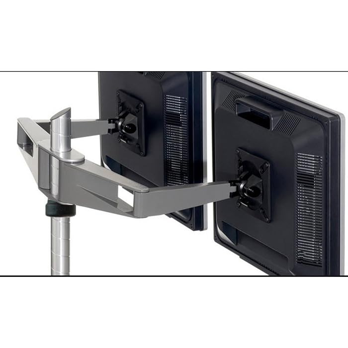 Buy Monitor Arm - Dual Arm Adjustable - Articulating Monitor Arm ...