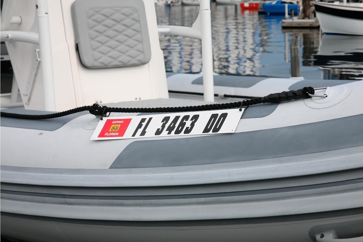 Inflatable Boat Lettering Kit HARDLINE PRODUCTS Registration Number ...