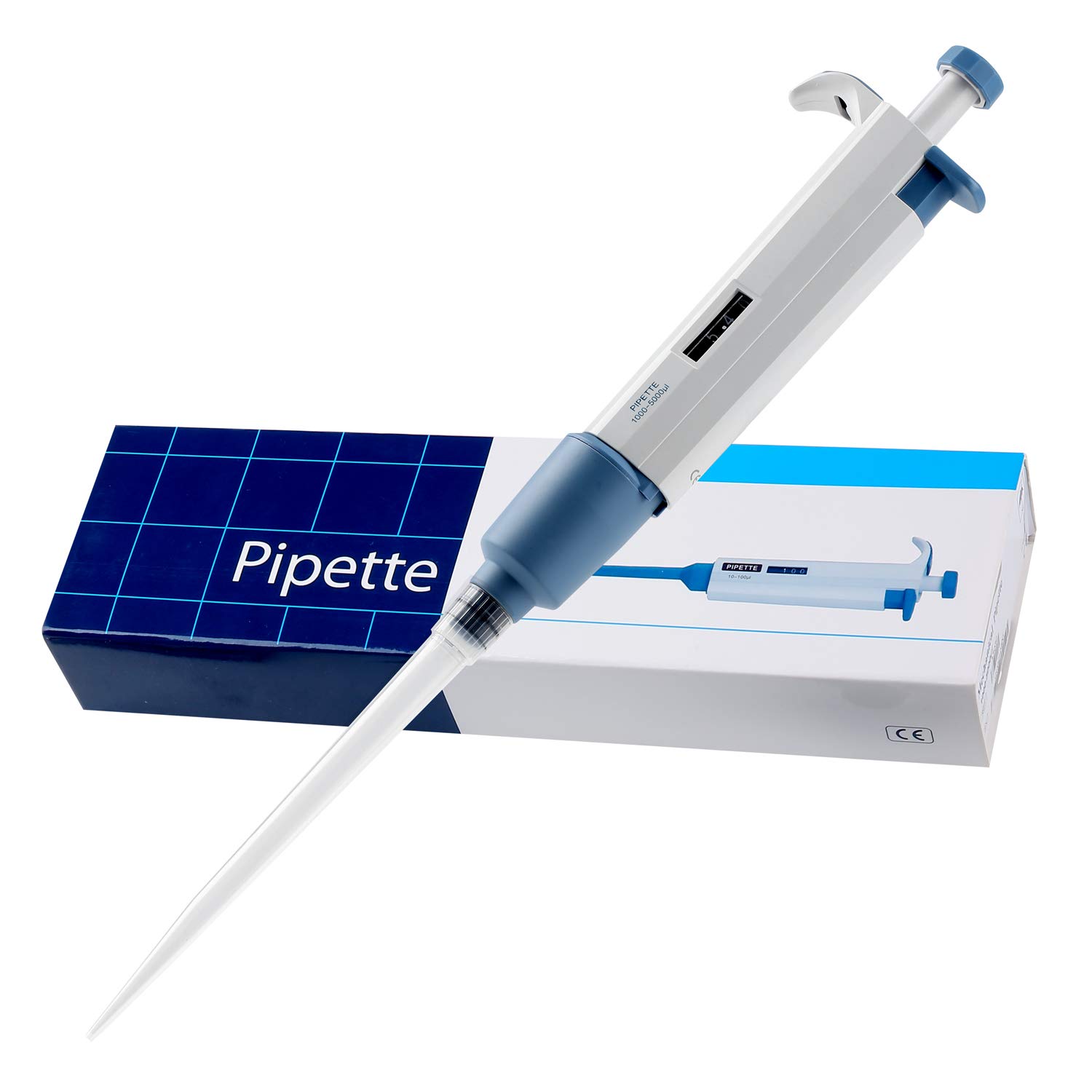 Snapklik.com : Pipettor Adjustable 1000-5000ul Single-Channel Variable ...