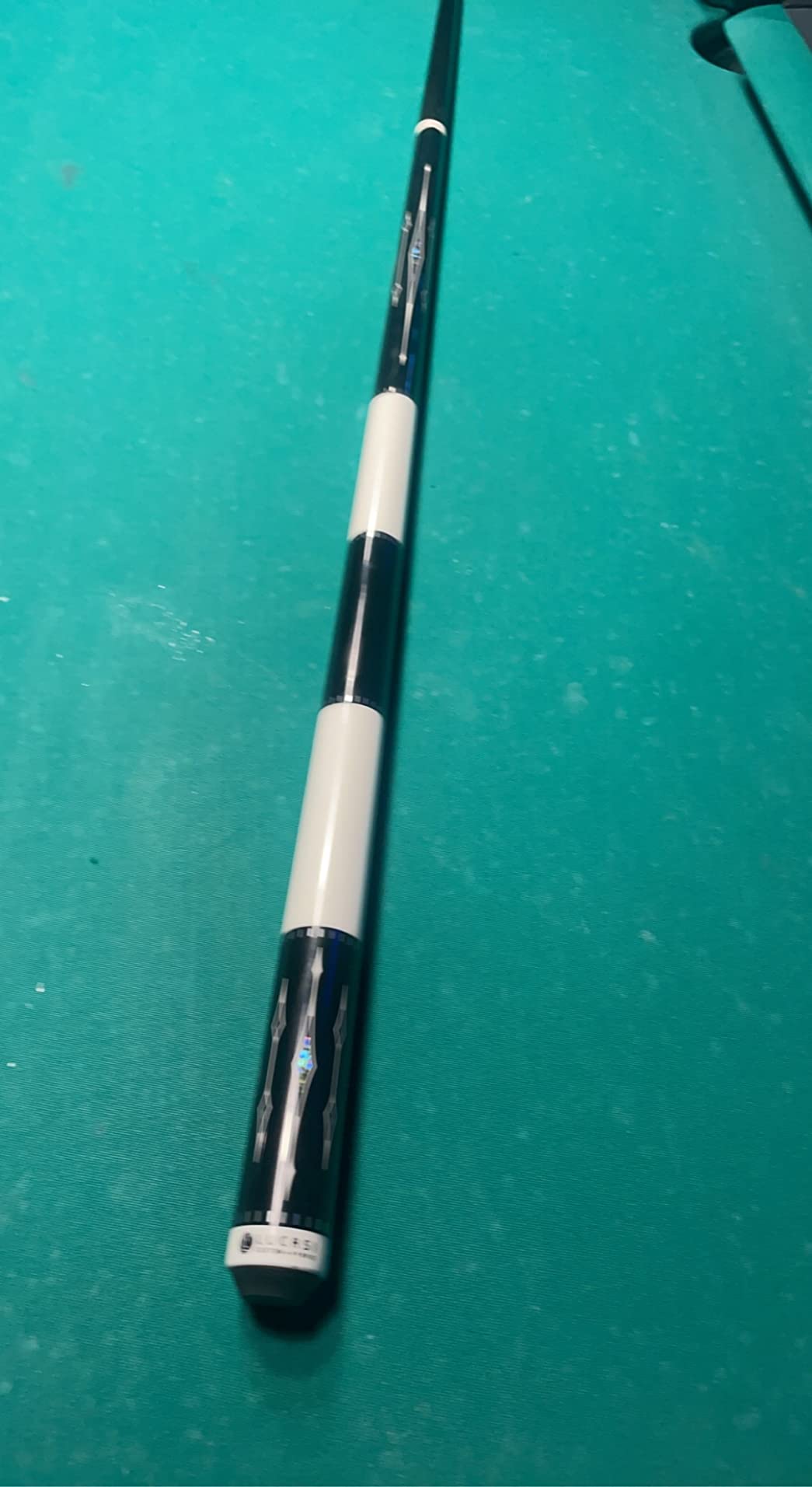 Amazon.com : Lucasi Hybrid LHC99 Black & White Abalone Inlays Pool ...