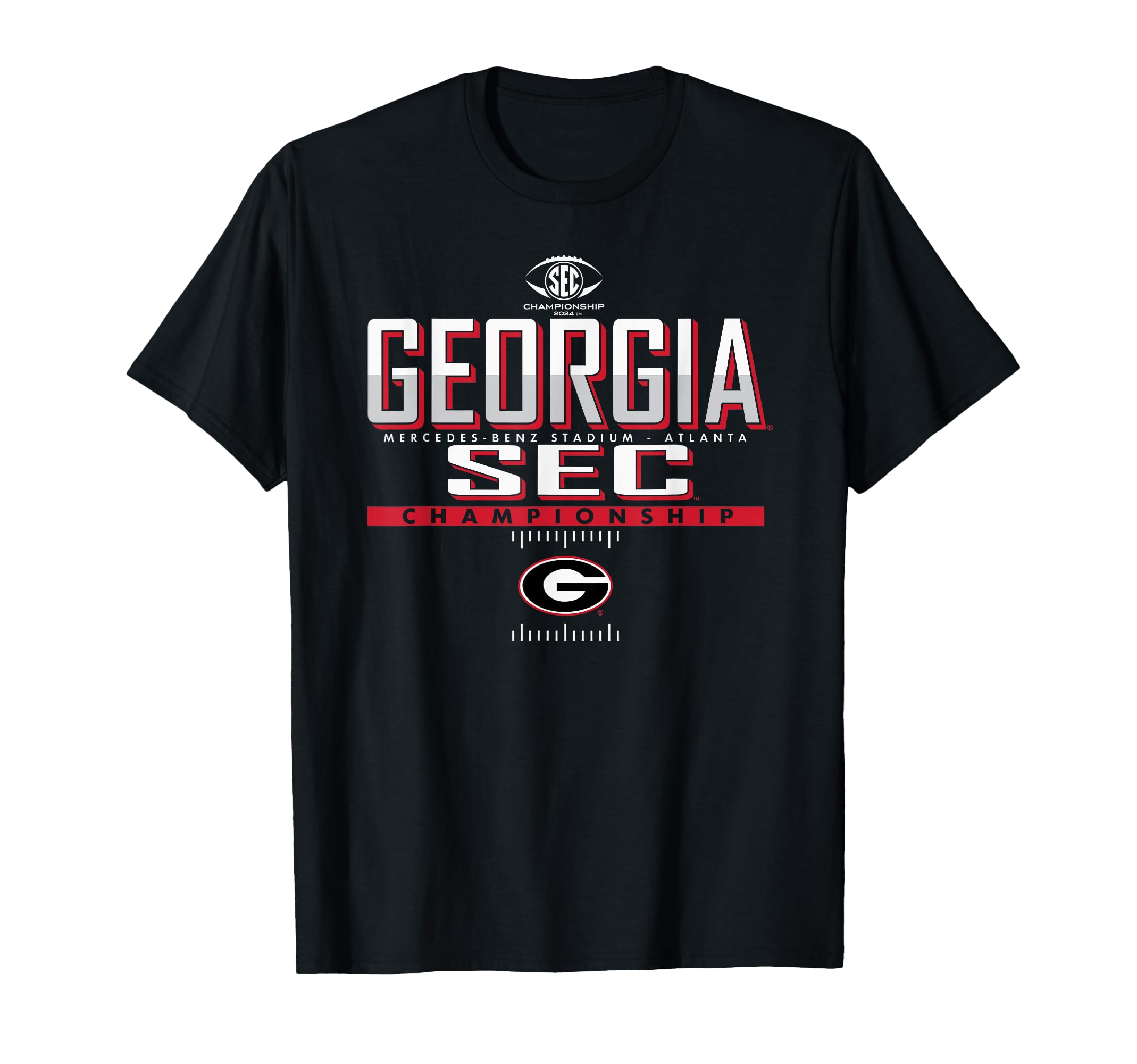 Amazon.com : Georgia Bulldogs SEC Championship 2024 Football T-Shirt ...