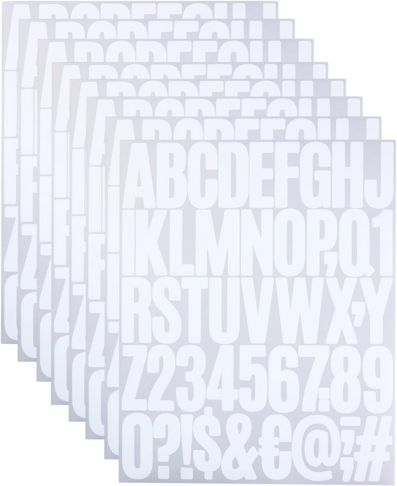 Amazon.com: 3 Inch Letter Stickers, 138 Pieces Self Adhesive Alphabet ...