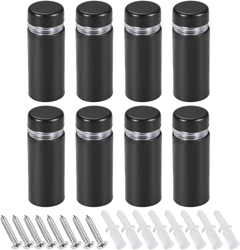 Amazon.com : uxcell 1/2 Dia x 7/8"(12x23mm) Standoff Screws Wall Mount ...