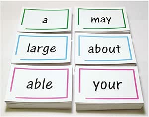 Amazon.com: 600 Dolch and Fry Sight Words Reading Flash Cards ...