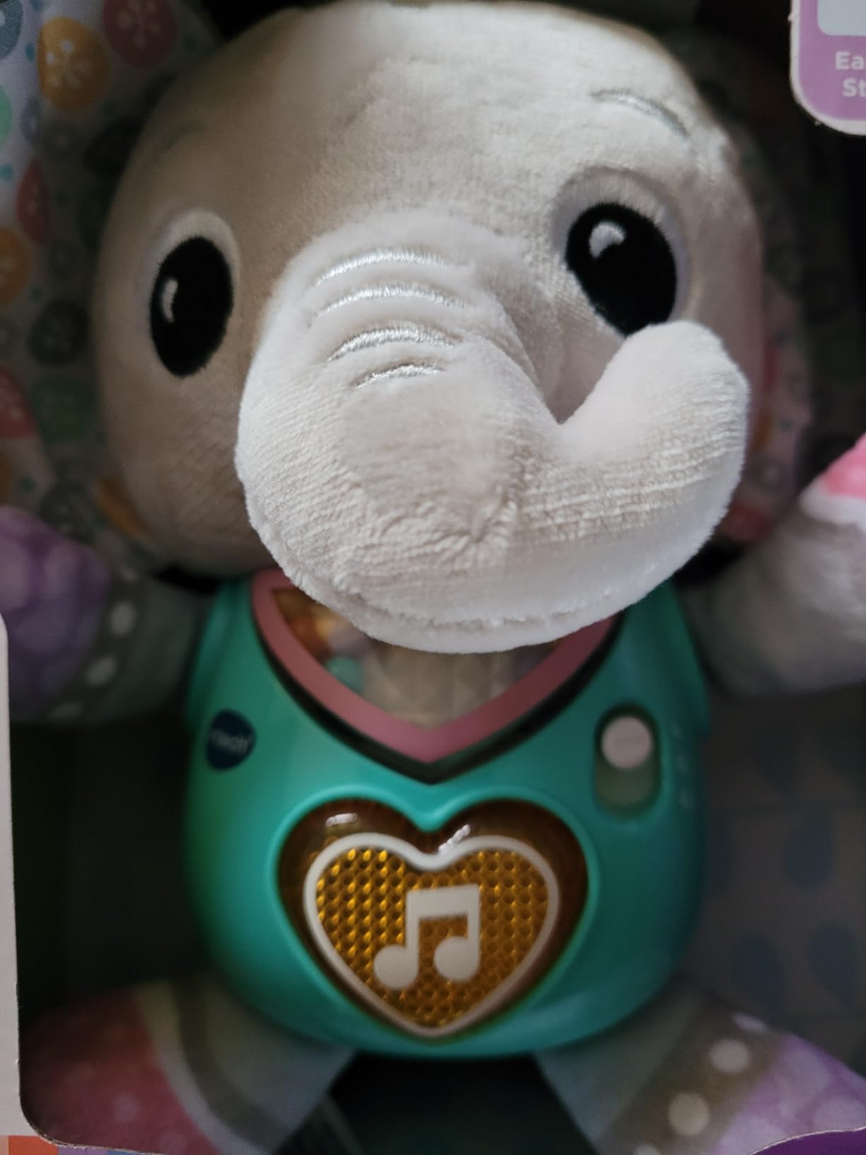 VTech Baby Cuddle & Sing Elephant, Interactive Baby Toy with Lights ...