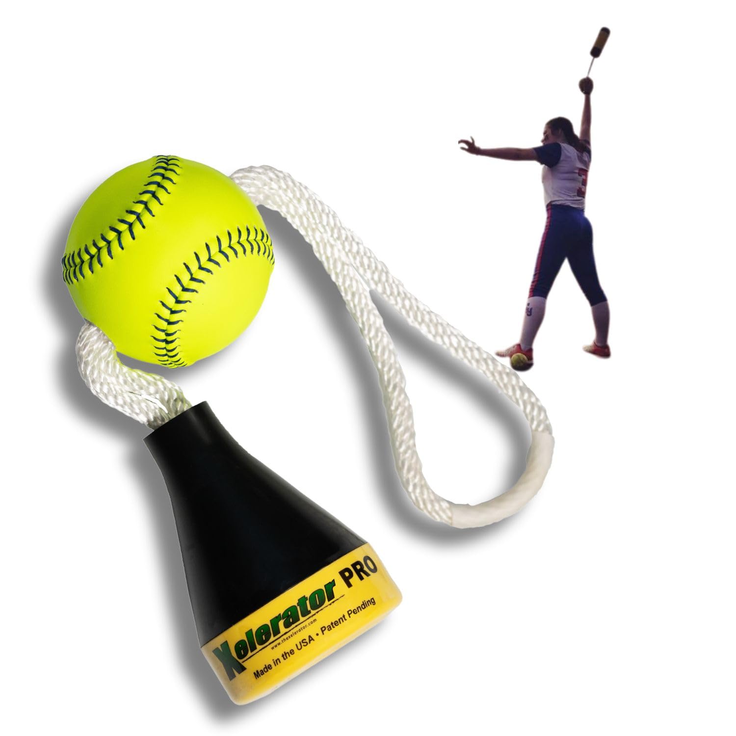 Amazon.com : The Mini Xelerator Pro 10u Fastpitch Softball Pitching ...