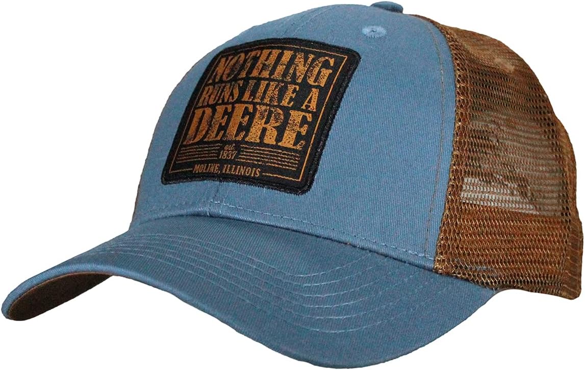 John Deere Azul/Gris Trucker Mesh-Carb n - Talla nica : Amazon.com.mx: Ropa, Zapatos y Accesorios