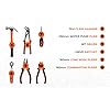 BLACK+DECKER BMT108C Hand Tool Kit for Home & DIY Use (108-Piece ...