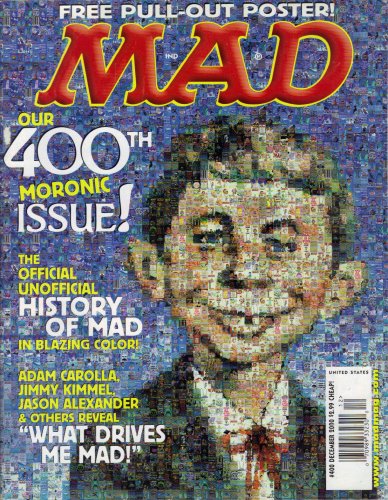 Mad Magazine # 400 December 2000 (Our 400th Moronic Issue): Jenette ...