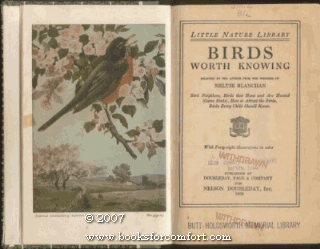 Birds Worth Knowing (Little Nature Library): Neltje Blanchan: Amazon ...