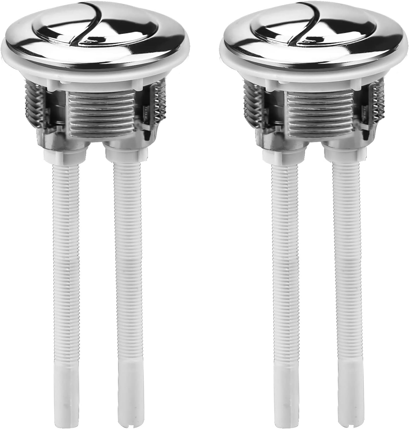 2 Pack 38mm Toilet Flush Button Replacement Toilet Dual Flush Push ...