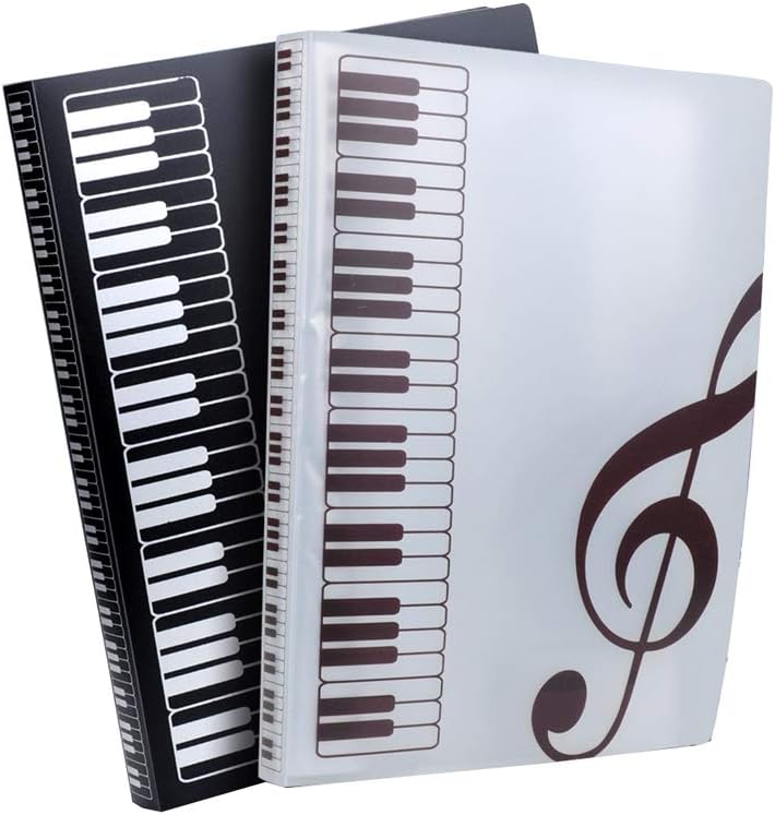 Amazon.com: Music Sheet File Paper Storage Folder Creative Change ...