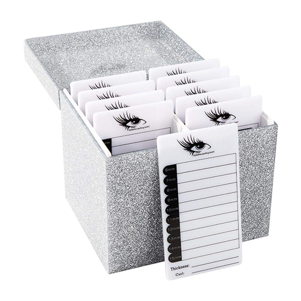 Amazon.com: 10 Layers Acrylic Eyelash Storage Box,Eyelash Holder ...
