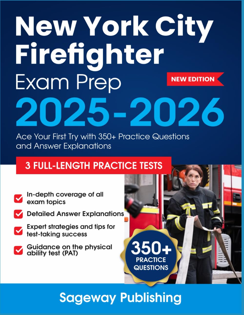 New York City Firefighter Exam Prep 2025-2026: Ace Your First Try with ...