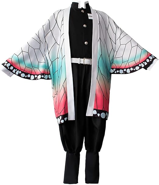 Demon Slayer Kochou Shinobu Anime Cosplay Costume Japanese Kimono ...